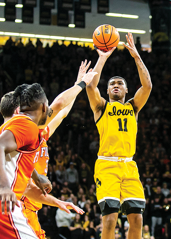 Perkins powers Iowa past Illinois 81-79 | News, Sports, Jobs - Times ...
